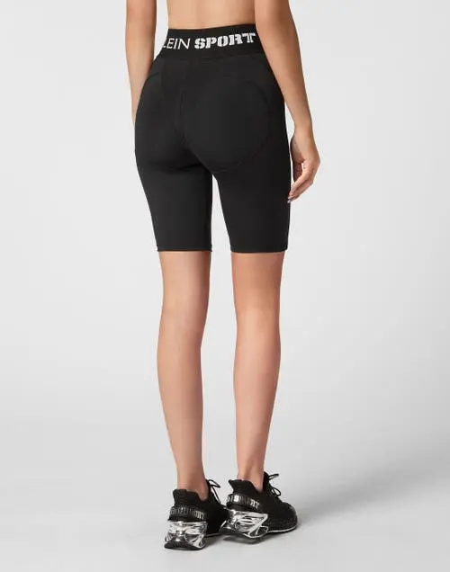PLEIN SPORT Jogging Cyclist Push Up Leggings Basic