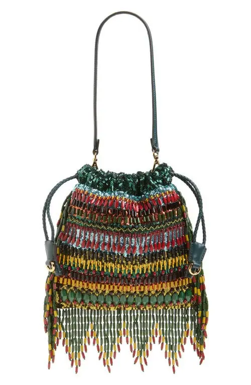 Etro Kalispera Embellished Shoulder Bag