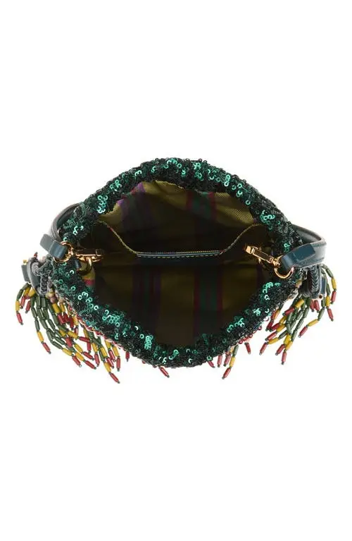 Etro Kalispera Embellished Shoulder Bag