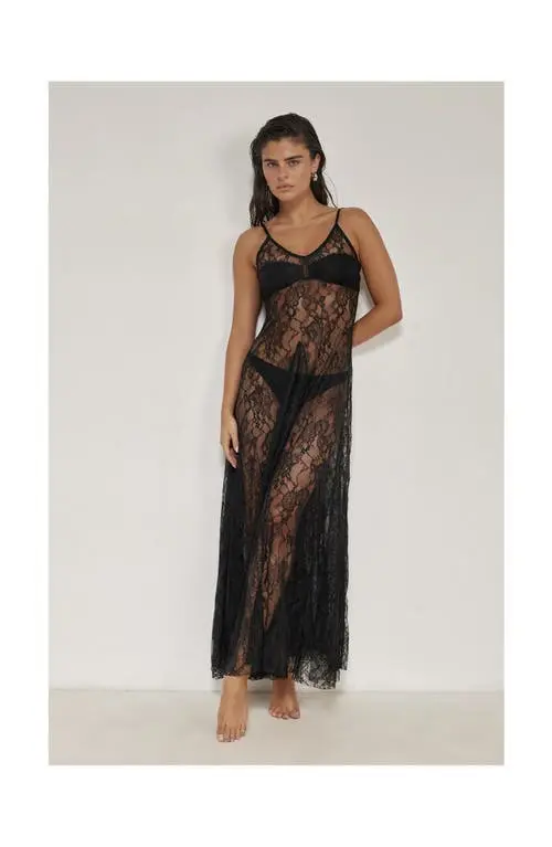 BEACH LIFE BY GOTTEX Lady Lace V-neck Dress
