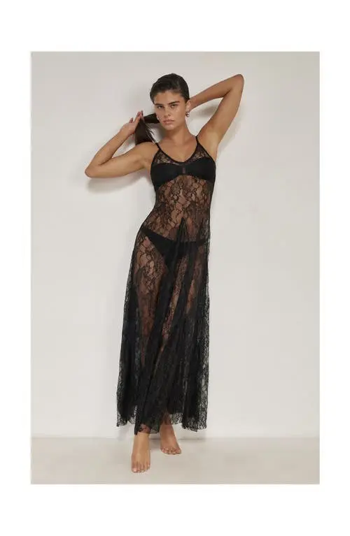 BEACH LIFE BY GOTTEX Lady Lace V-neck Dress