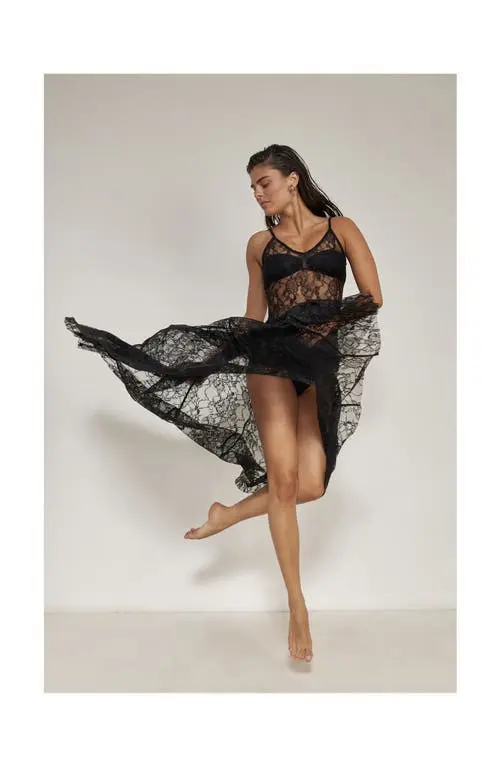 BEACH LIFE BY GOTTEX Lady Lace V-neck Dress