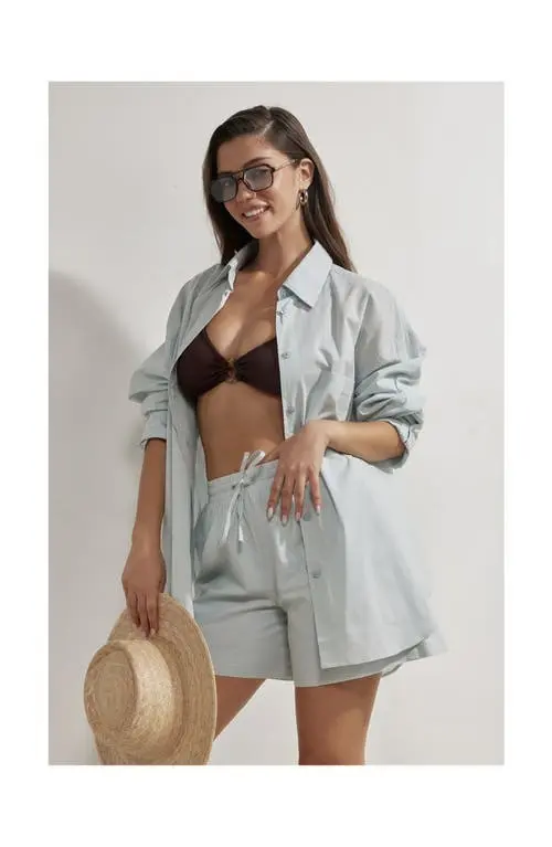 BEACH LIFE BY GOTTEX Harper Button Down Top