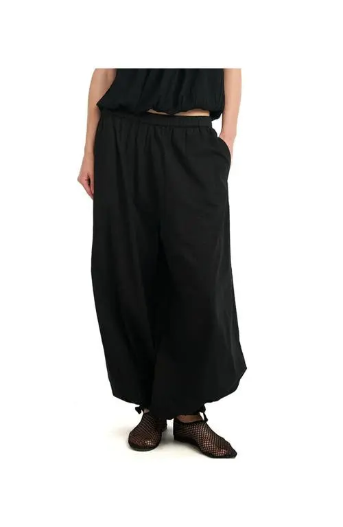 BEACH LIFE BY GOTTEX Resort Frank Balloon Pants Cover-up - Black