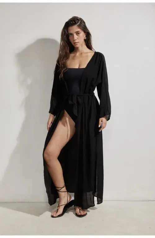 BEACH LIFE BY GOTTEX Dreamer Robe Cover-up - Black