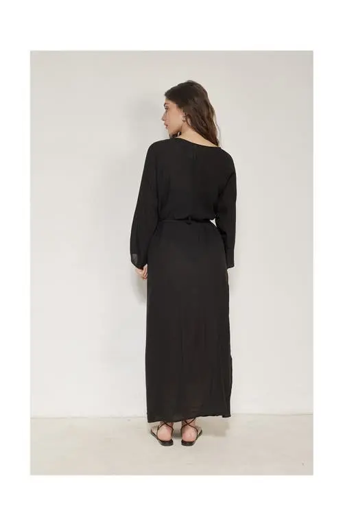 BEACH LIFE BY GOTTEX Dreamer Robe Cover-up - Black