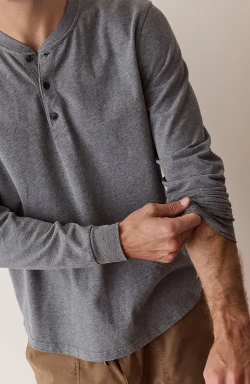 Marine Layer Luxe Jersey Henley