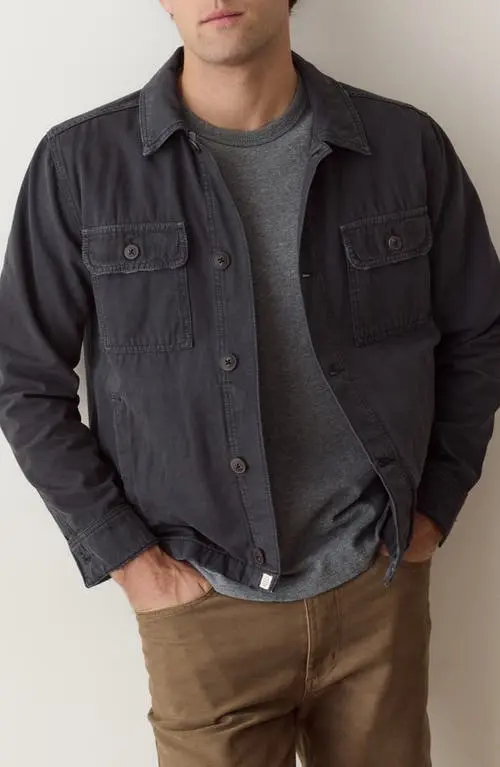 Marine Layer Patrick Cotton Overshirt