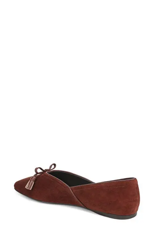 Franco Sarto Adabow Square Toe Flat - Red
