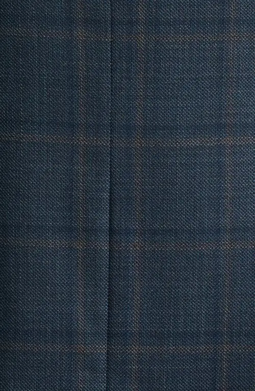 Canali Siena Windowpane Wool Sport Coat