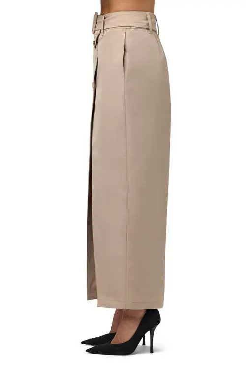 Naked Wardrobe Trench Style Midi Skirt