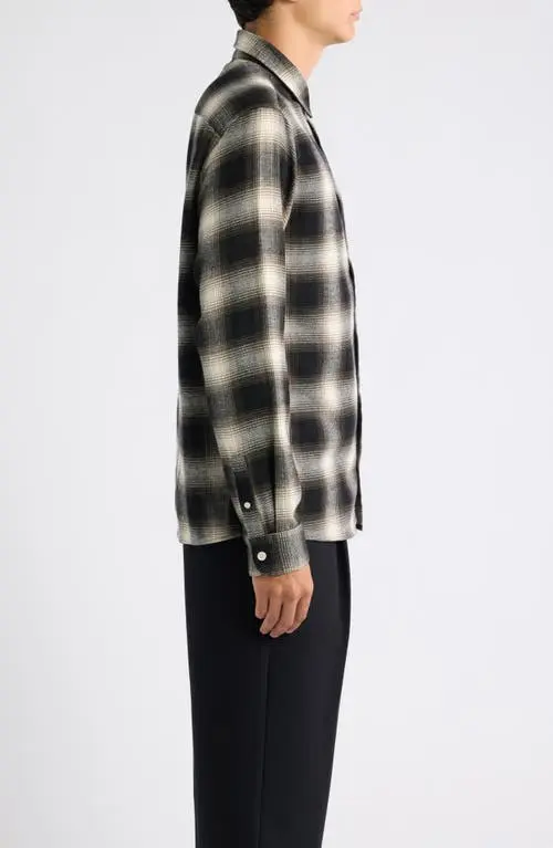 ALLSAINTS Baseline Shadow Check Cotton Button-up Shirt