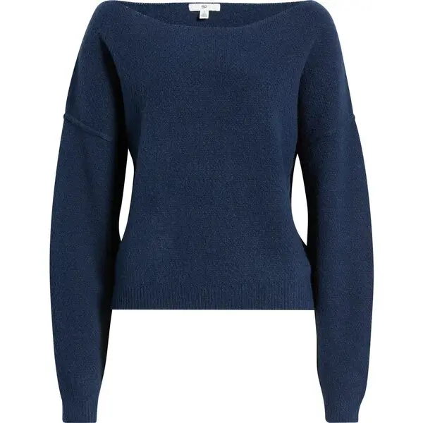 Bp. Off The Shoulder Sweater - Navy Iris