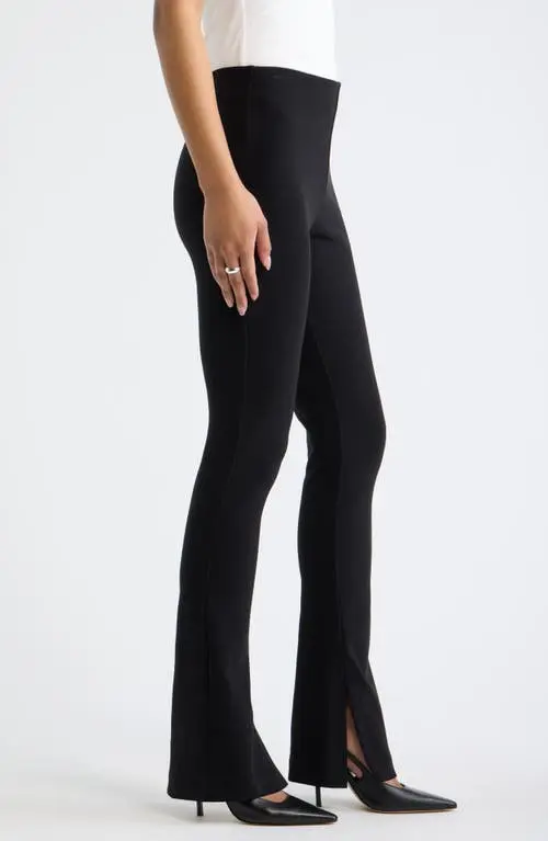 OPEN EDIT Split Hem Knit Pants