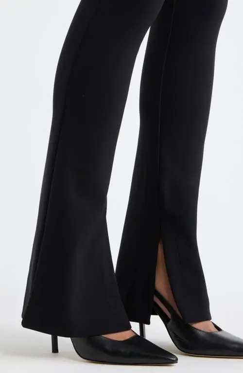 OPEN EDIT Split Hem Knit Pants