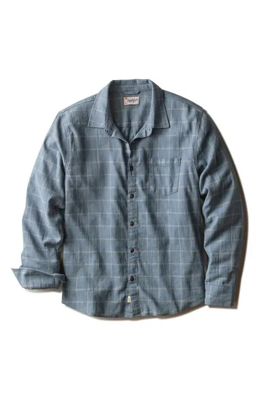 Marine Layer Classic Stretch Windowpane Shirt