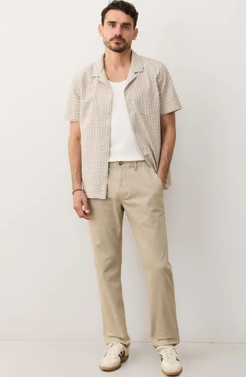 Marine Layer Saturday Slim Straight Leg Twill Chinos