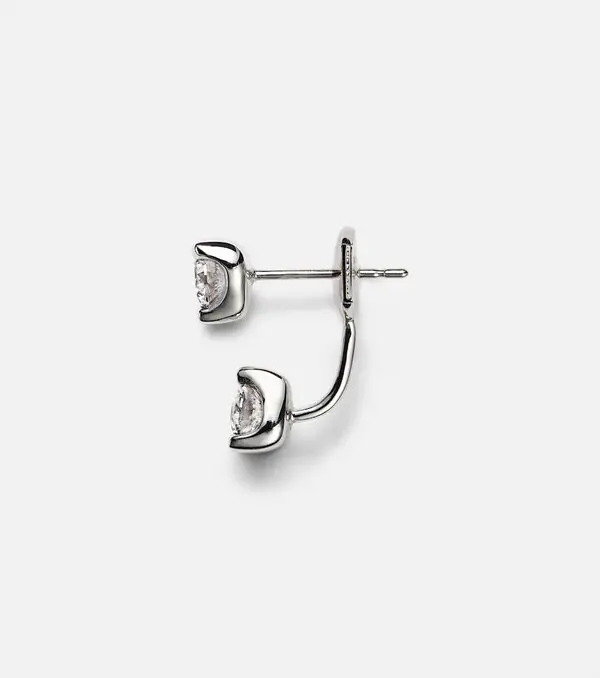 ANITA KO 18kt White Gold Single Earring With Diamonds