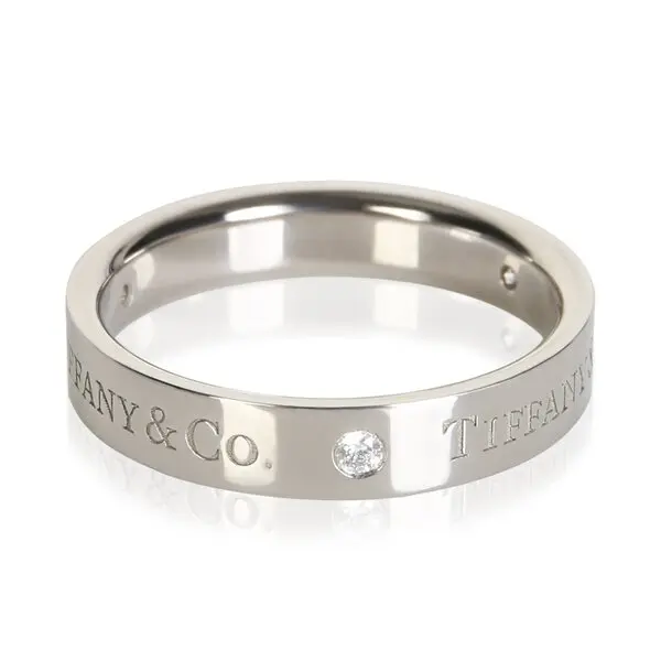 Tiffany & Co. Diamond T&co. Ring - Platinum