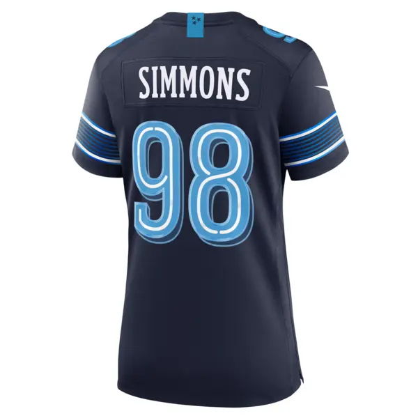 Nike Jeffery Simmons Tennessee Titans Rivalries Collection Nfl Game Jersey