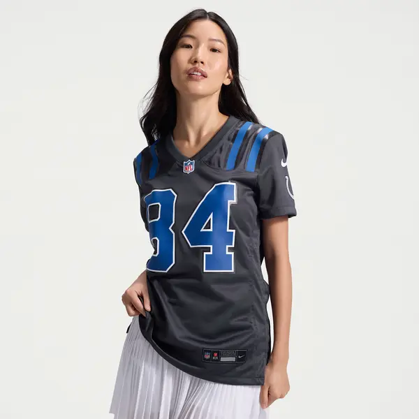 Nike Tyler Warren Indianapolis Colts Rivalries Collection Nfl Game Jersey - Grey