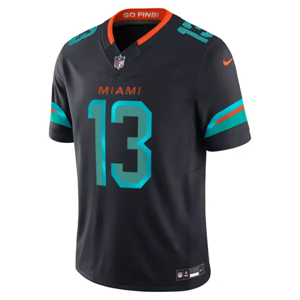 Nike Dan Marino Miami Dolphins Rivalries Collection Dri-fit Nfl Limited Jersey - Blue