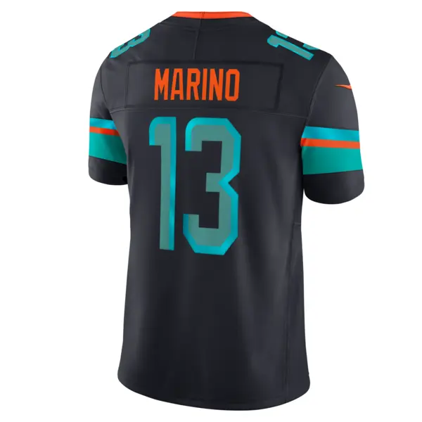 Nike Dan Marino Miami Dolphins Rivalries Collection Dri-fit Nfl Limited Jersey