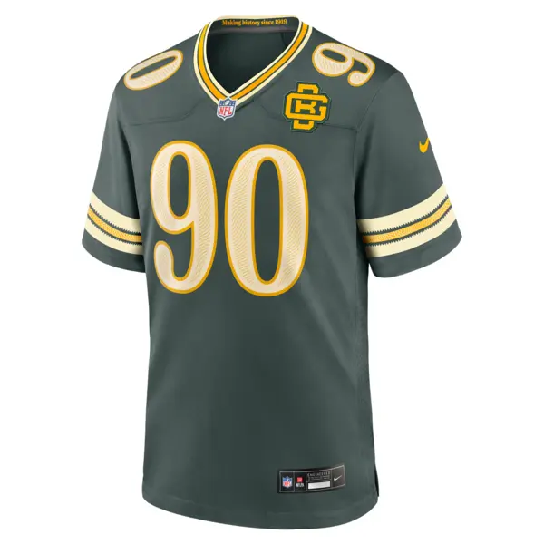 Nike Lukas Van Ness Bay Packers Rivalries Collection Nfl Game Jersey
