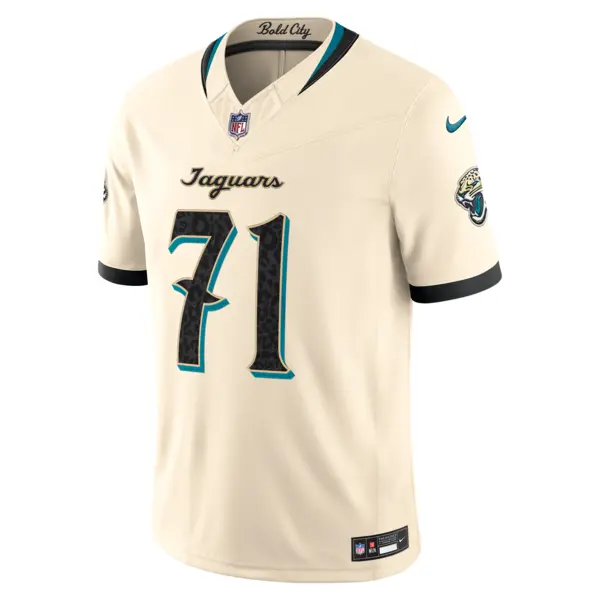 Nike Tony Boselli Jacksonville Jaguars Rivalries Collection Dri-fit Nfl Limited Jersey - Brown