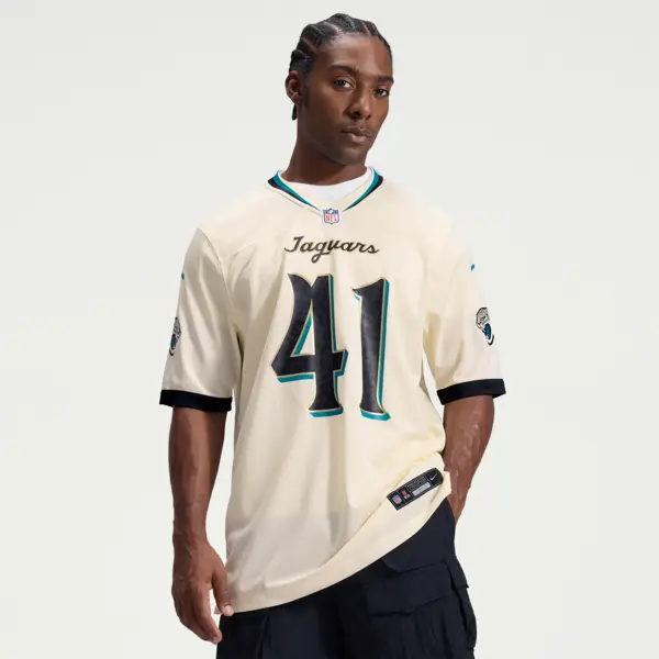 Nike Josh Hines-allen Jacksonville Jaguars Rivalries Collection Nfl Game Jersey - Brown