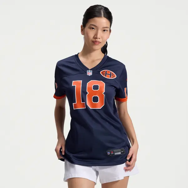 Nike Caleb Williams Chicago Bears Rivalries Collection Nfl Game Jersey - Blue