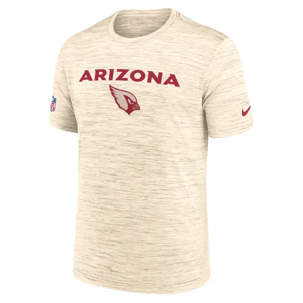 Nike Arizona Cardinals Rivalries Collection Sideline Velocity Dri-fit Nfl T-shirt - Brown