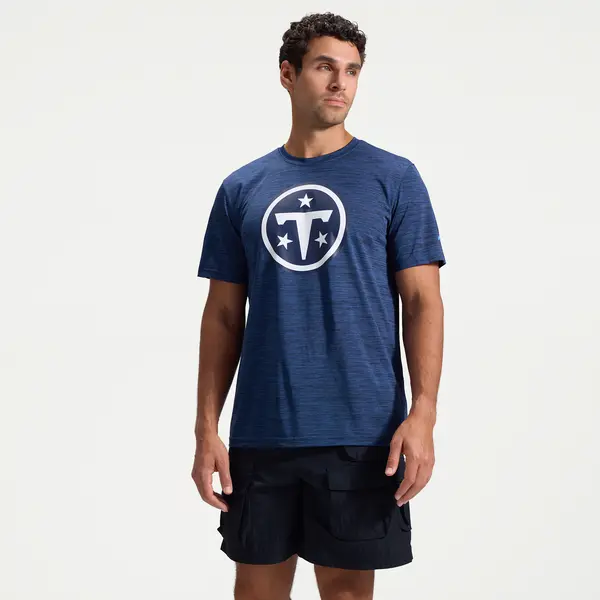 Nike Tennessee Titans Rivalries Collection Sideline Velocity Dri-fit Nfl T-shirt - Blue