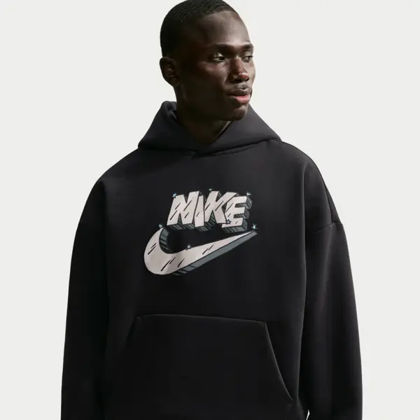 Nike Standard Issue Brushed Pullover Basketball Hoodie