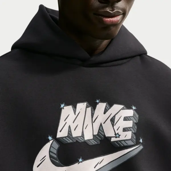 Nike Standard Issue Brushed Pullover Basketball Hoodie