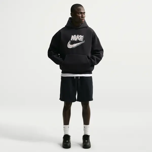 Nike Standard Issue Brushed Pullover Basketball Hoodie