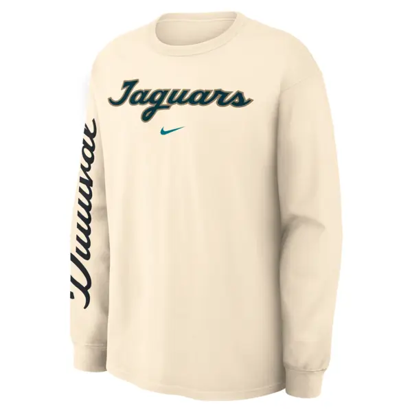 Nike Jacksonville Jaguars Rivalries Collection Max90 Nfl Long-sleeve T-shirt - Brown