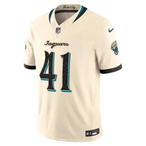 Nike Josh Hines-allen Jacksonville Jaguars Rivalries Collection Dri-fit Nfl Limited Jersey - Brown