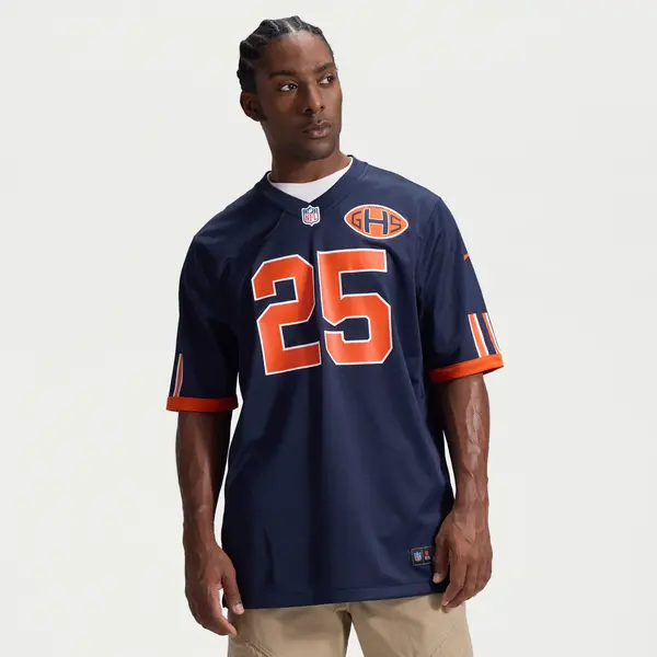 Nike Kyle Monangai Chicago Bears Rivalries Collection Nfl Game Jersey