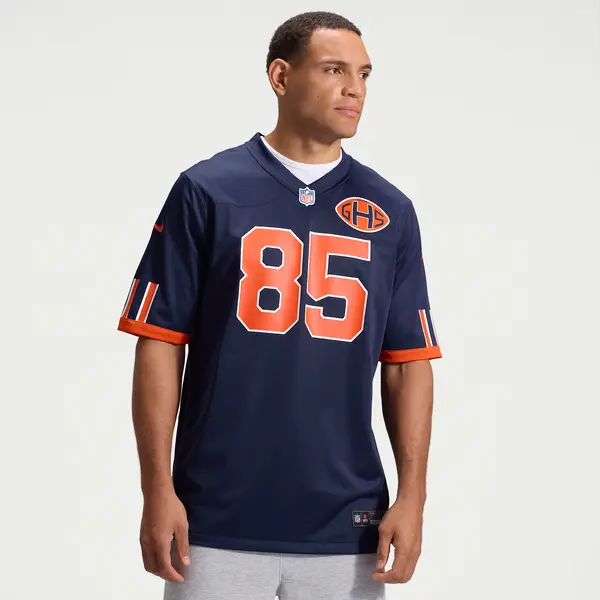 Nike Cole Kmet Chicago Bears Rivalries Collection Nfl Game Jersey - Blue
