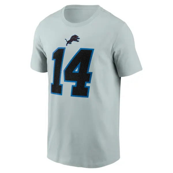 Nike Amon-ra St. Brown Detroit Lions Rivalries Collection Nfl T-shirt - Grey