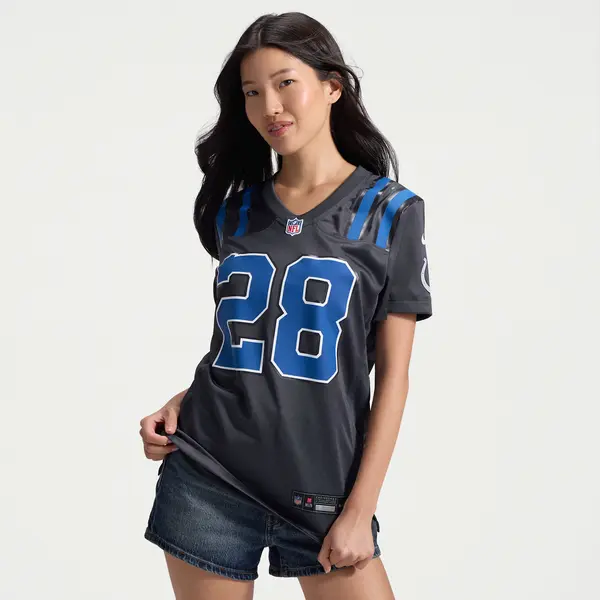 Nike Jonathan Taylor Indianapolis Colts Rivalries Collection Nfl Game Jersey - Grey