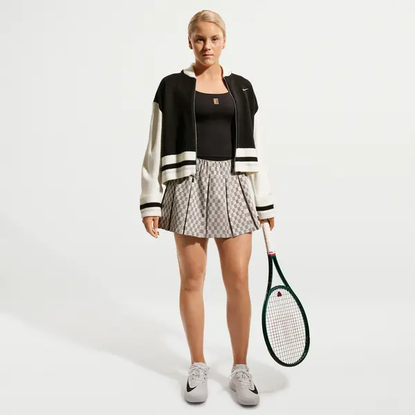 Nike Court Court Collection High-waisted-rise Tennis Skirt - Black