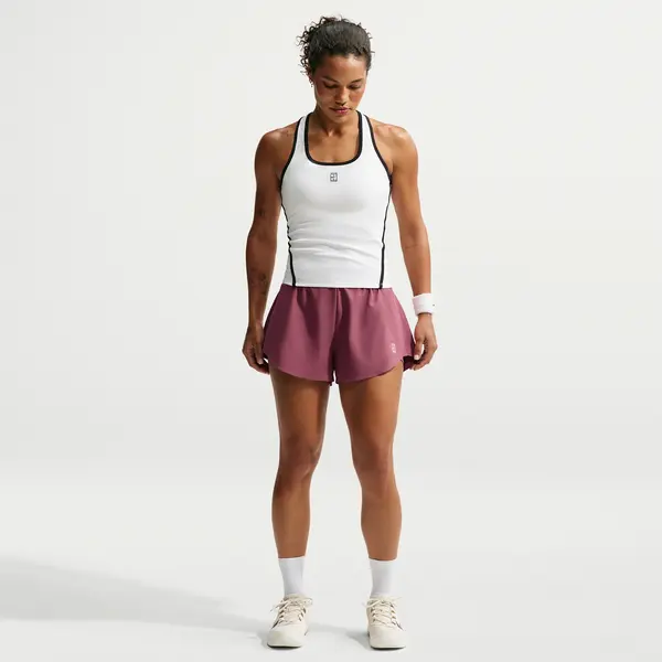 Nike Court Ace Advantage Dri-fit Tennis Shorts - Red