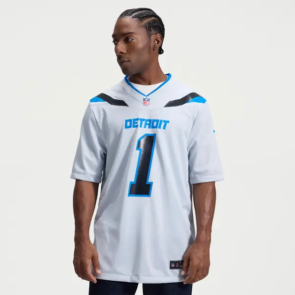 Nike Jameson Williams Detroit Lions Rivalries Collection Nfl Game Jersey - Grey