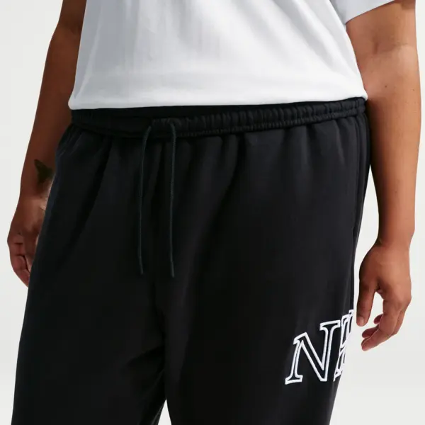 Nike Studio Fleece Medium Weight Oversized Cuffed Logo Pants