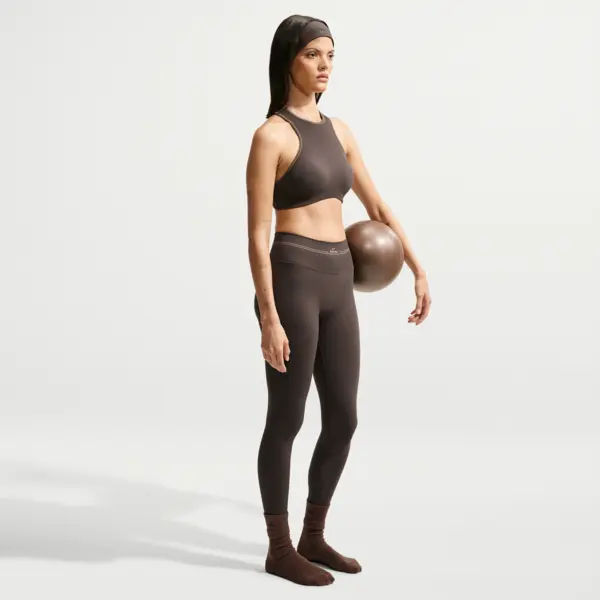 Nike Skims Ribbed Seamless Racerneck Bra