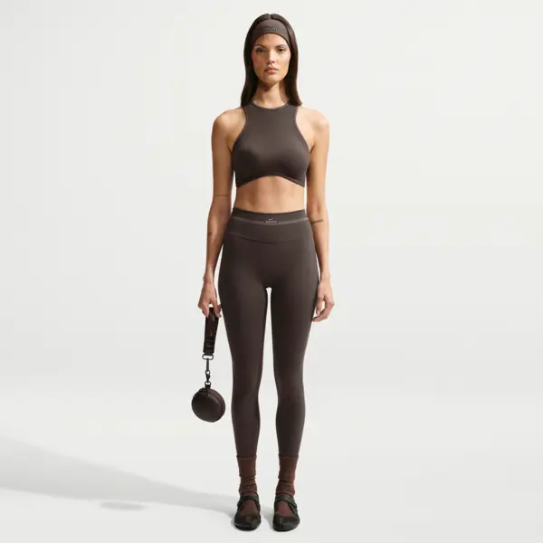 Nike Skims Ribbed Seamless Racerneck Bra