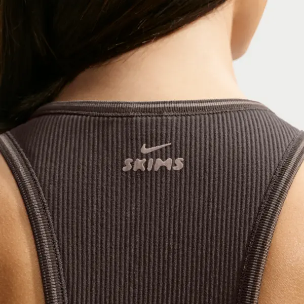 Nike Skims Ribbed Seamless Racerneck Bra