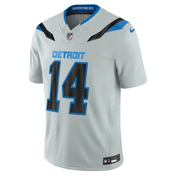 Nike Amon-ra St. Brown Detroit Lions Rivalries Collection Dri-fit Nfl Limited Jersey - Grey